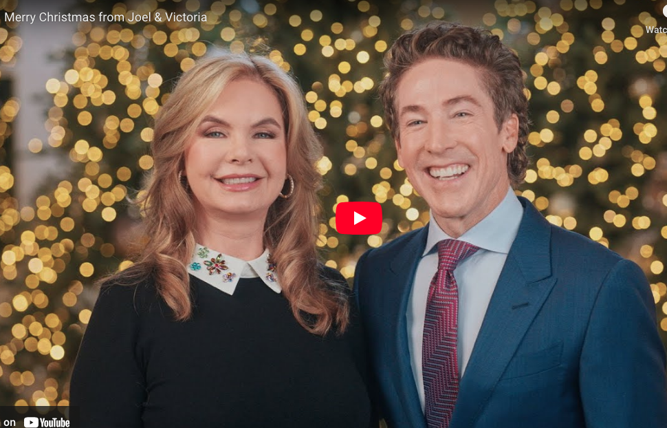 Joel And Victoria Osteen's Christmas Message 2024